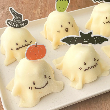 How To Bake Ghost Snowball Mochi Cake - Greatminds-Global Bakery ...